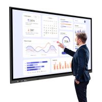 China Android Interactive Whiteboard with 4K Resolution for Conference Rooms for sale