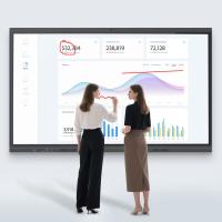 China Interactive Conference Screen with LED Panel 4K Resolution and 40-Touch Points for sale