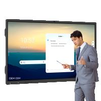 China Touch Android HD 4K LCD Display Interactive Smart Board for Teaching Digital Interactive Panel for sale