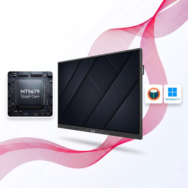 Quality 86 Inch 4K Resolution Multi-Touch Interactive Whiteboard Smart Board with Dual for sale