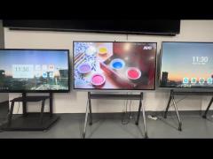 Interactief whiteboard voor school klassen touchscreen presentatiebord met levensduur ≥50000 uur en gemakkelijke installatie