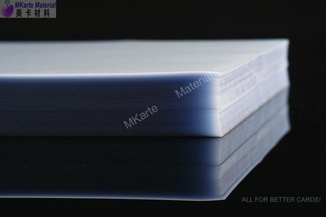 Smooth Glue Coating 0.08mm Inkjet Printing PVC Sheet