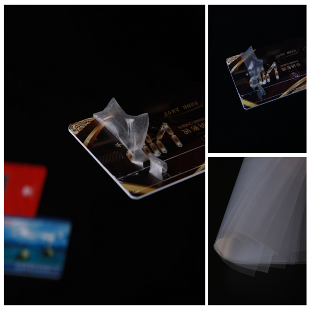 Smooth Glue Coating 0.08mm Inkjet Printing PVC Sheet