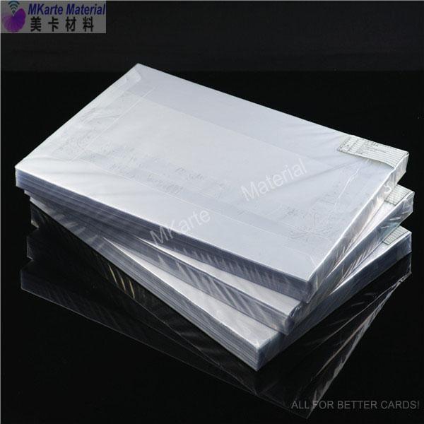 Smooth Glue Coating 0.08mm Inkjet Printing PVC Sheet
