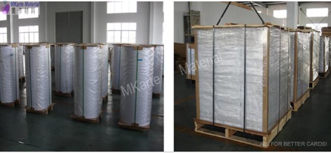 Smooth Glue Coating 0.08mm Inkjet Printing PVC Sheet