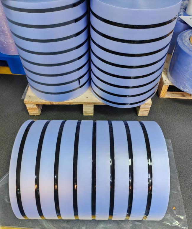 A4 Size Plastic Card Making Pvc Coated Overlay With Magnetic Stripe