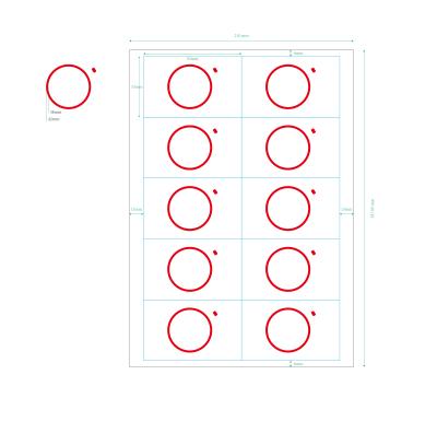 Cina Fabbricazione di fogli RFID in incasso/prelam per le schede RFID - chip Fudan F08 IC-A4 in vendita