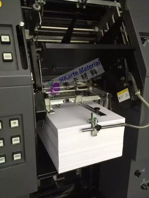 Cina 1.45±0.05g/Cm3 Densità HP Indigo Stampa digitale unilaterale di foglio di PVC per soluzioni di schede di plastica in vendita