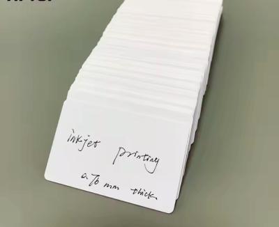 중국 CR80 54*85.6MM 카드 바디 재료 잉크젯 PVC 카드 프린터 - 정밀하고 정확한 인쇄 판매용