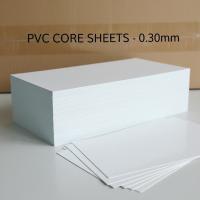 China 0.30mm Thickness Offset Printable PVC Core Sheet for Bank Card Production for sale
