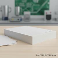 China 0.30mm Thickness Offset Printable PVC Core Sheet for Bank Card Production for sale