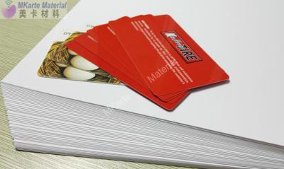 Cina Strati stampabili del PVC di adesione eccellente dell'inchiostro per la fabbricazione di plastica della carta in vendita