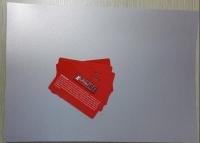 China A4 A3 Silver Inkjet Printable PVC Sheets 0.3mm Thick Excellent Ink Adhesion for Card Production for sale