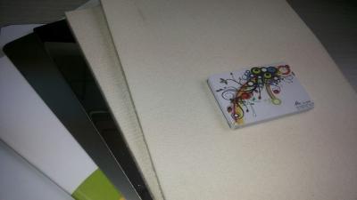 China Heat Proof 3.0mm Laminated Pad For Plastic Card for sale