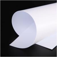 China Yellowish White A4 PVC Core Sheet 0.33mm Offset Printing for Card Manufacturing for sale
