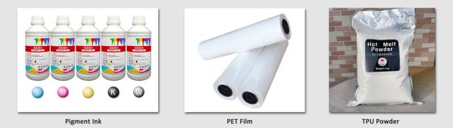 Inkjet Printer JN-400 400mm DTF Printer With 2PC Epson I1600-A1Print Head with A2 DTF Printer 8