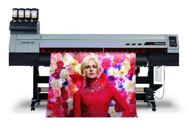 Quality LED UV Inkjet Printer Mimaki UJV100-160 Roll To Roll UV Printer for sale