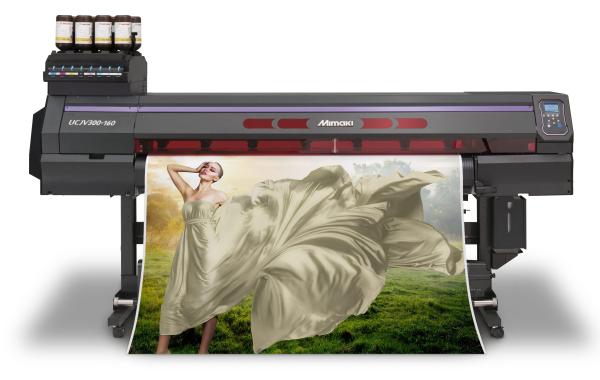 Quality 300dpi 600dpi 900dpi 1200dpi UV Roll to Roll Printer Mimaki UCJV300-160 for sale