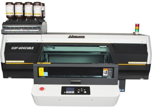 Quality A2 Mimaki UV Flatbed Printer UJF-6042MKII E LED UV Mimaki Printer for sale
