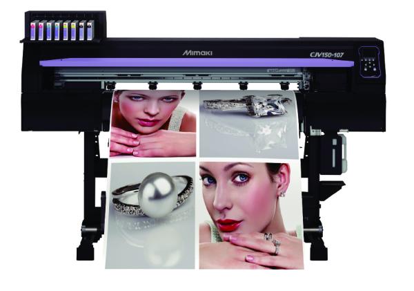 Quality Width 1090mm Desktop Inkjet Printer Cutter Mimaki CJV150-107 for sale