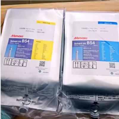China 2000ML 2L Eco Solvent Ink With Chip BS3/BS4 MIMAKI JV33-130BS Solvent Based Ink for sale