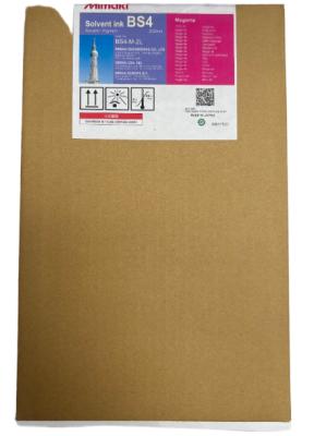 China 2000ML 2L Eco Solvent Ink With Chip BS3/BS4 MIMAKI JV33-130BS Solvent Based Ink for sale