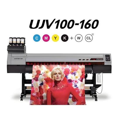 China 1200DPI Roll To Roll UV Printing Machine 1610mm Width Mimaki UJV100-160 for sale