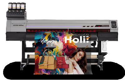 China UV Roll To Roll Printing Machine Mimaki UJV100-160 PLUS 3 Layer Printing for sale
