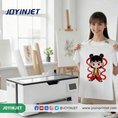 China 30cm Mini DTF Printer 1pc Epson XP600 Heads Desktop A3 DTF Printer for sale