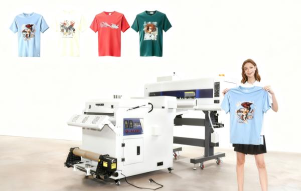 Quality 60cm Industrial DTF Printer Machine With 2/4 Epson I3200 Printheads for sale