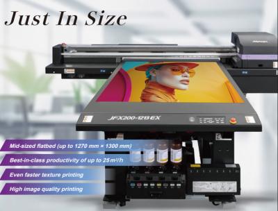 China Mimaki JFX200-1213EX Industrial LED-UV Flatbed Inkjet Printer with 1200x1200dpi Resolution for sale