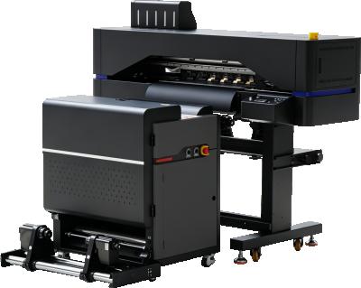 China JOYINJET JN-702+VH2 DTF Printer with 2PCS Epson I3200-A1 Printheads 615mm Max Print Width and VH2 Vertical Automatic Powder Shaker Dryer for sale