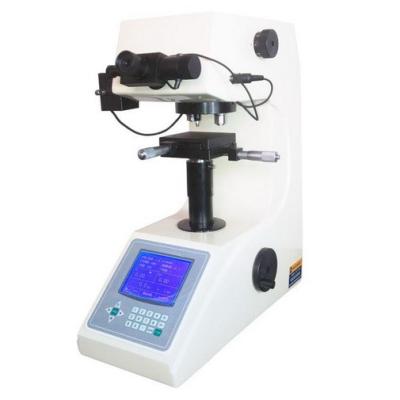 China Worm lifting structure Manual Turret Digital Micro Vickers Hardness Testing Machine Large LCD for sale