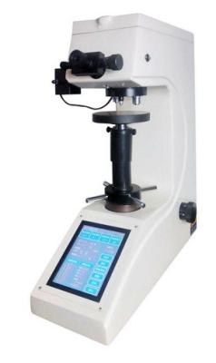 China Manual Turret Touch Screen Analogue Measuring Eyepiece Vickers Hardness Tester HV-5THY for sale