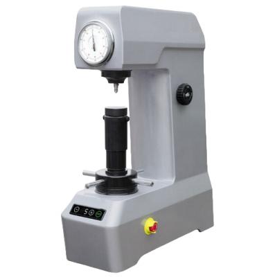 China Dial Reading Motorized Loading Rockwell Hardness Tester HRD-150 with Emergency Stop for sale