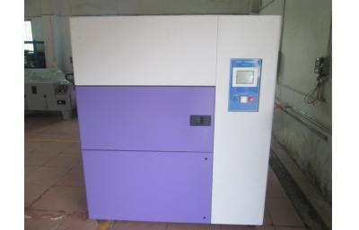 China Basket Type 2 Zones Climatic Thermal Shock Test Chamber with Touch Controller for sale