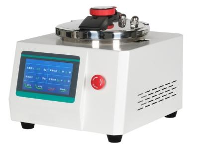 China Fully Automatic Closed Loop Control High Pressure Cold Mounting Press HGXQZ-1 for sale