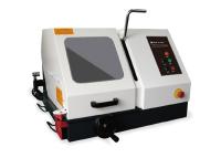 China Tabletop Manual Metallographic Abrasive Cutter MICUT-300 with Water Cooling Tank for sale