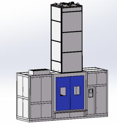 China High pressure washdowns Rain Test Chamber EFS-PRO150 to uncover waterproof vulnerabilities for sale