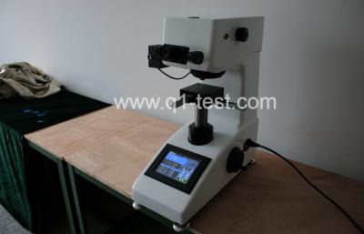 China Analog 10X Microscope Touch Screen Micro Vickers Hardness Tester with Error Compensation for sale