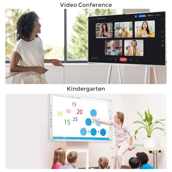 Quality 55 65 75 Inch LCD Display Teaching Board Touch Screen Digital Smart Board for sale