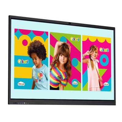 China 55/65/75/86/100 Inch Pen Finger Touch Screen Interactive Board LCD Display Education Classroom Smart Interactive Whiteboard for sale