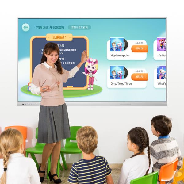 Quality 65 75-Inch Smart Board Interactive Whiteboard LCD Touch Screen Monitor for Enhanced Collaboration for sale