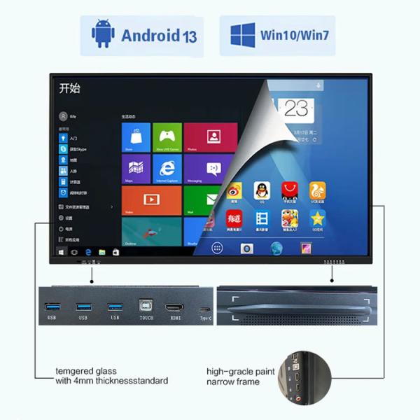 Quality Whale Screens Smart Interactive Whiteboard 86 Inch Interactive Panel Digital for sale