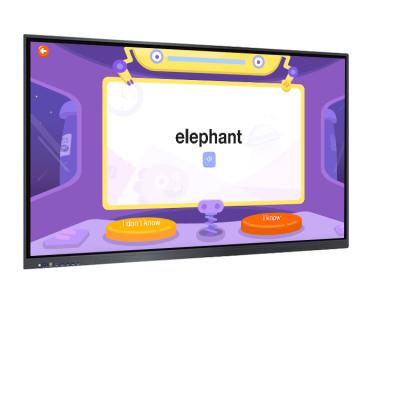 China Large Screen 110 Inch All in One Touch Tv Smart Board Electronic 20 Points Touch Screen Interactive Whiteboard with Projector for sale