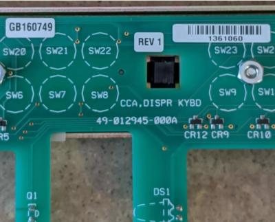 China Diebold teclado de control del cajero automático, CCA Dispenser 49012945000A L5-7 en venta