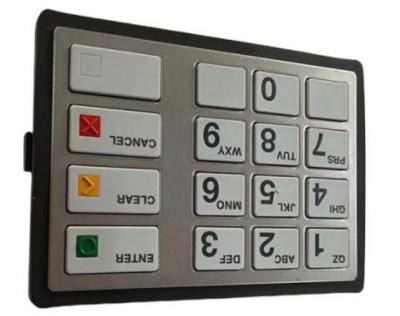 Cina 49249441768A 49-249441-768A Parti di bancomat Diebold tastiera EPP7 PCI-Plus LGE ST STL HTR ENG(US) Parti di ricambio ATM in vendita