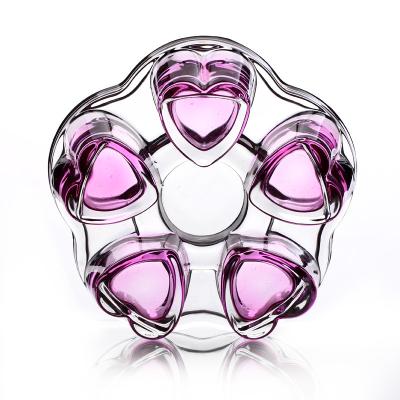 China Heat Resistant Clear Glass Round shape teapot heating base coffee pot base for sale