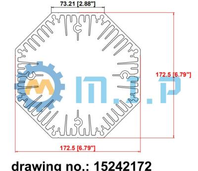 China 170mm high power aluminum extrusion profiles, led high bay light heatsinks for sale