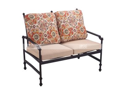 China BML15114 alumicast sofa set with glass top coffee table rock chair for sale
